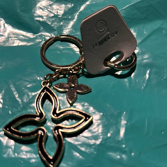 Accessories | Gold Geometric Keychain | Poshmark